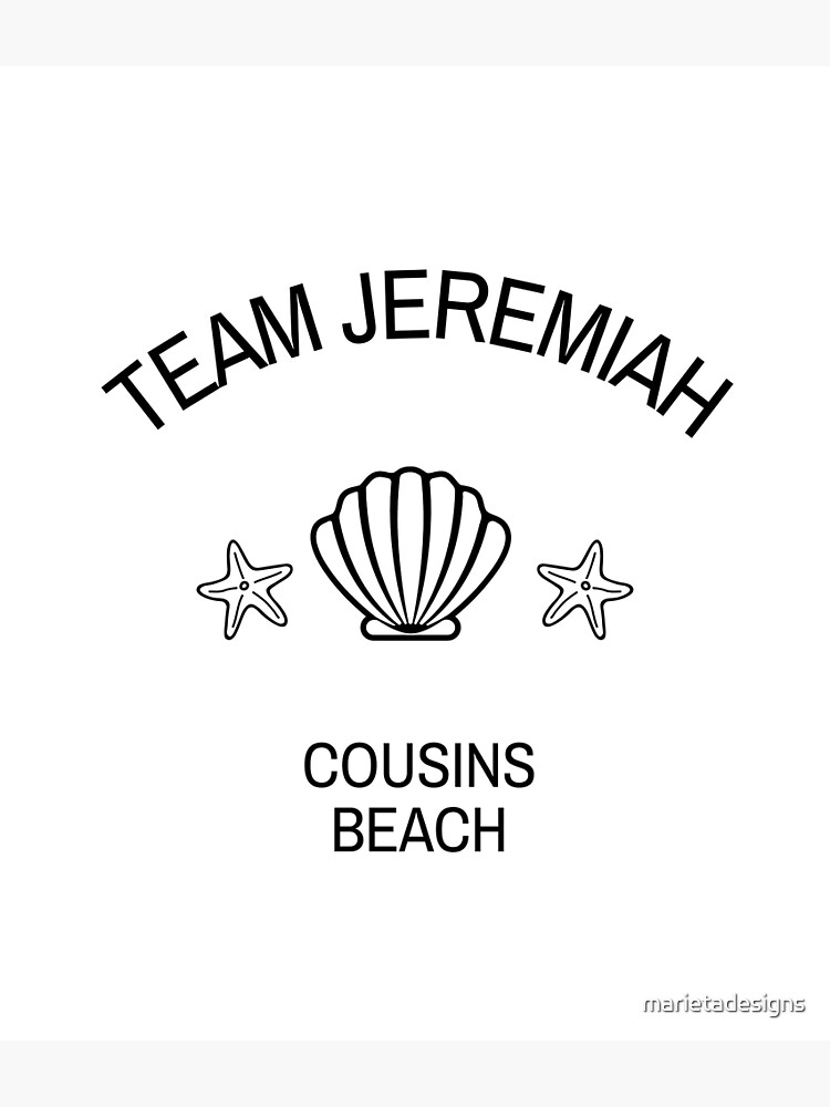 "Team Jeremiah Cousins Beach Black The summer i turned pretty ...