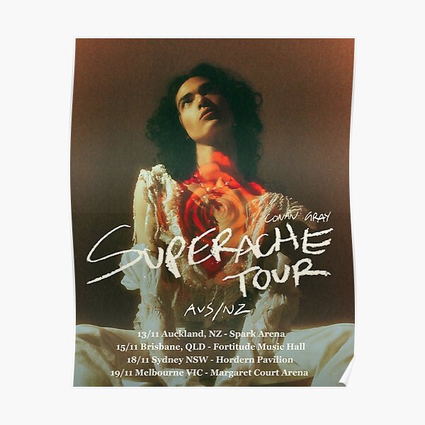 "Superache Tour 2022" Poster for Sale by mogenalcomb | Redbubble