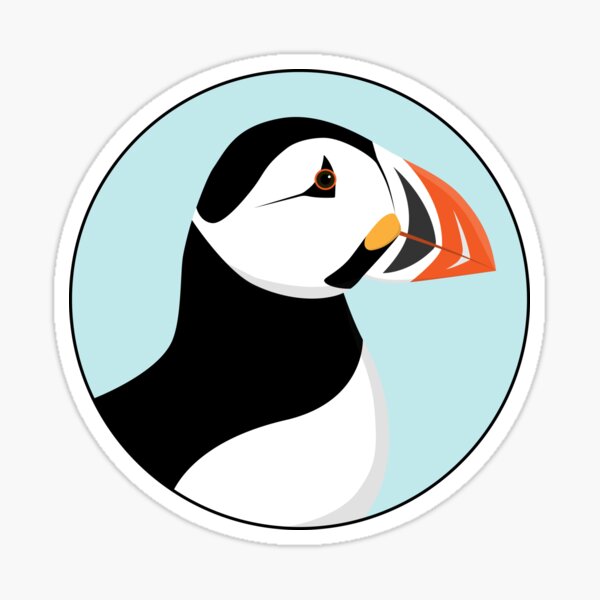 Puffin Stickers | Redbubble
