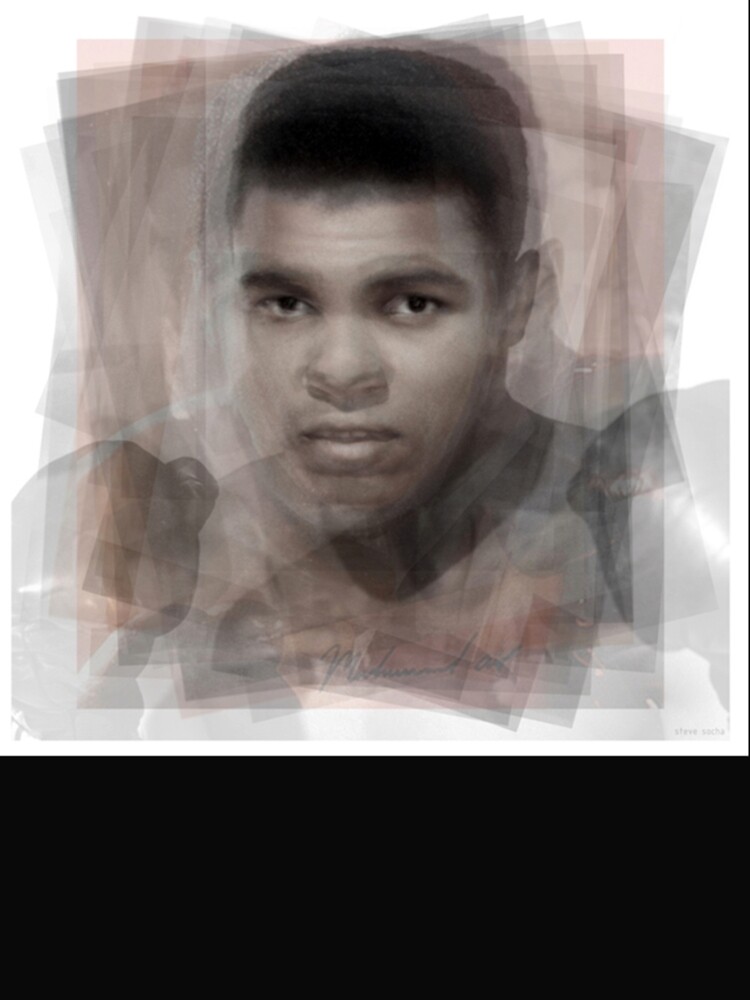 "Muhammad Ali Portrait Poster Muhammad Ali Essential E" Art Print for ...