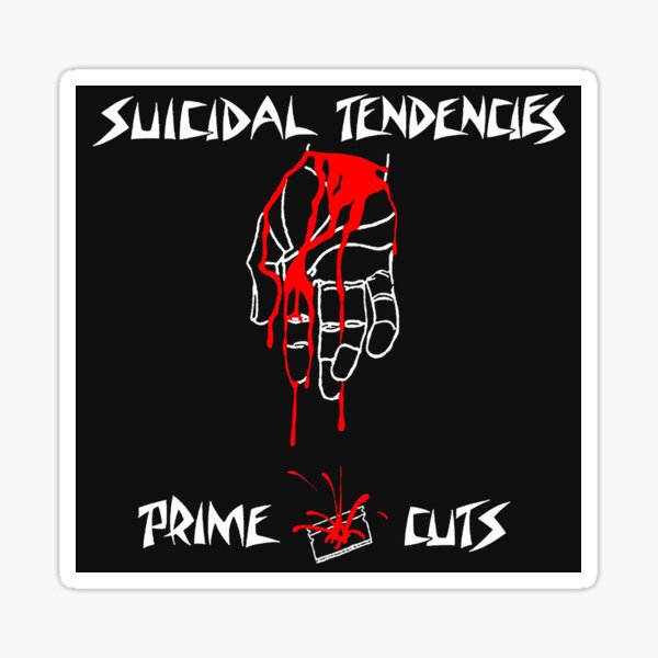 "Suicidal Tendencies" Sticker for Sale by khince2o | Redbubble