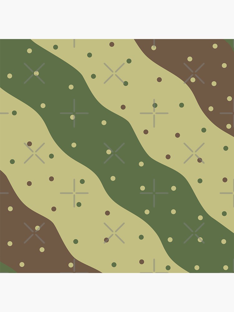 "Texture similar to German WW2 tank camouflage" Sticker for Sale by ...