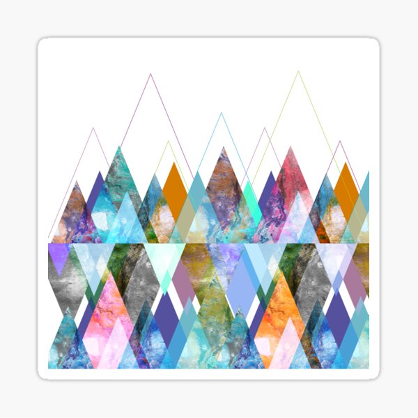 "diagonal" Sticker for Sale by PurpleRange | Redbubble