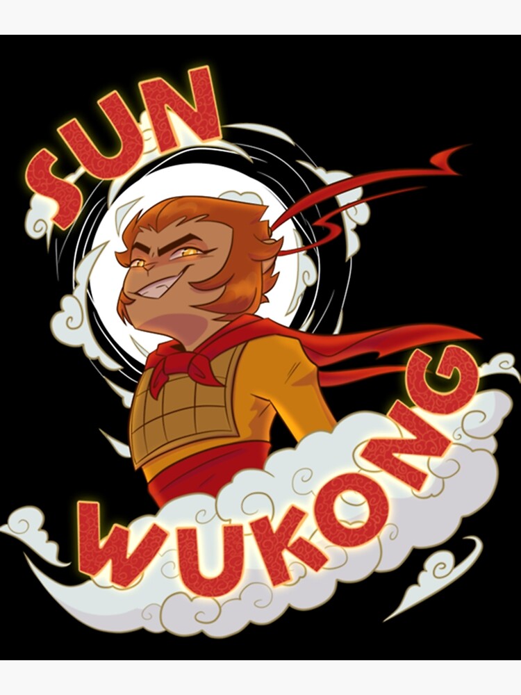 "Monkie Kid Sun Wukong " Poster for Sale by EvanSamker | Redbubble