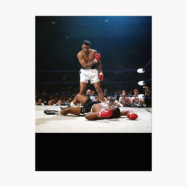 Lámina fotográfica «Afiche de las emociones de Muh Ali, Muhammad Ali E ...
