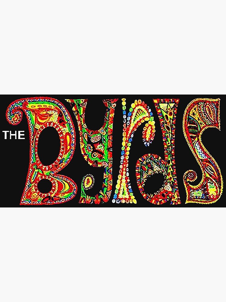 "The Byrds" Sticker for Sale by ksalisburyl8 | Redbubble