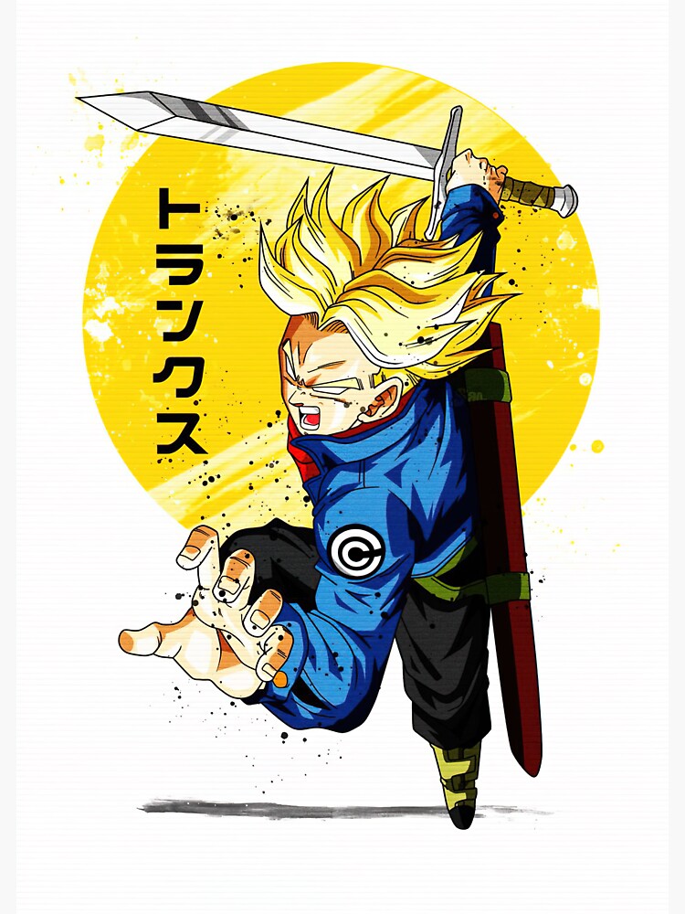 "future trunks" Sticker for Sale by KarenThornton32 | Redbubble