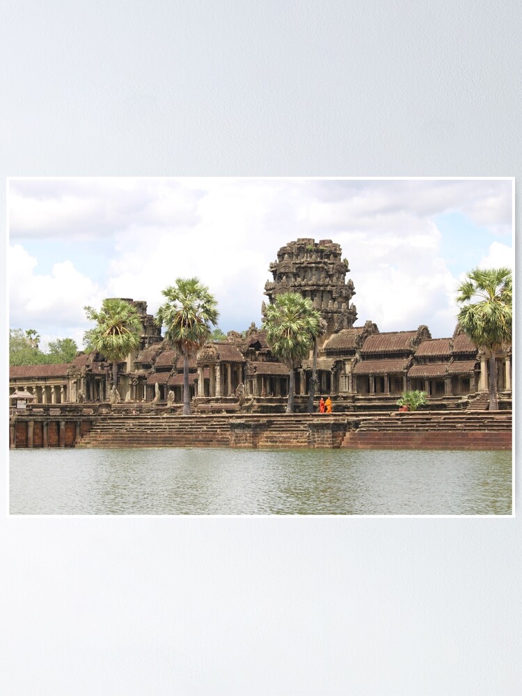 "The Angkor temples of the Khmer empire" Poster for Sale by Firsla ...