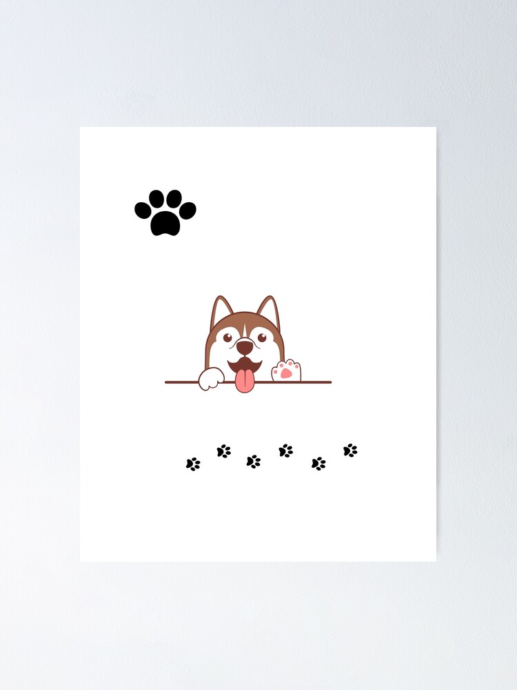 "The world of dog" Poster for Sale by Love-For-Animal | Redbubble
