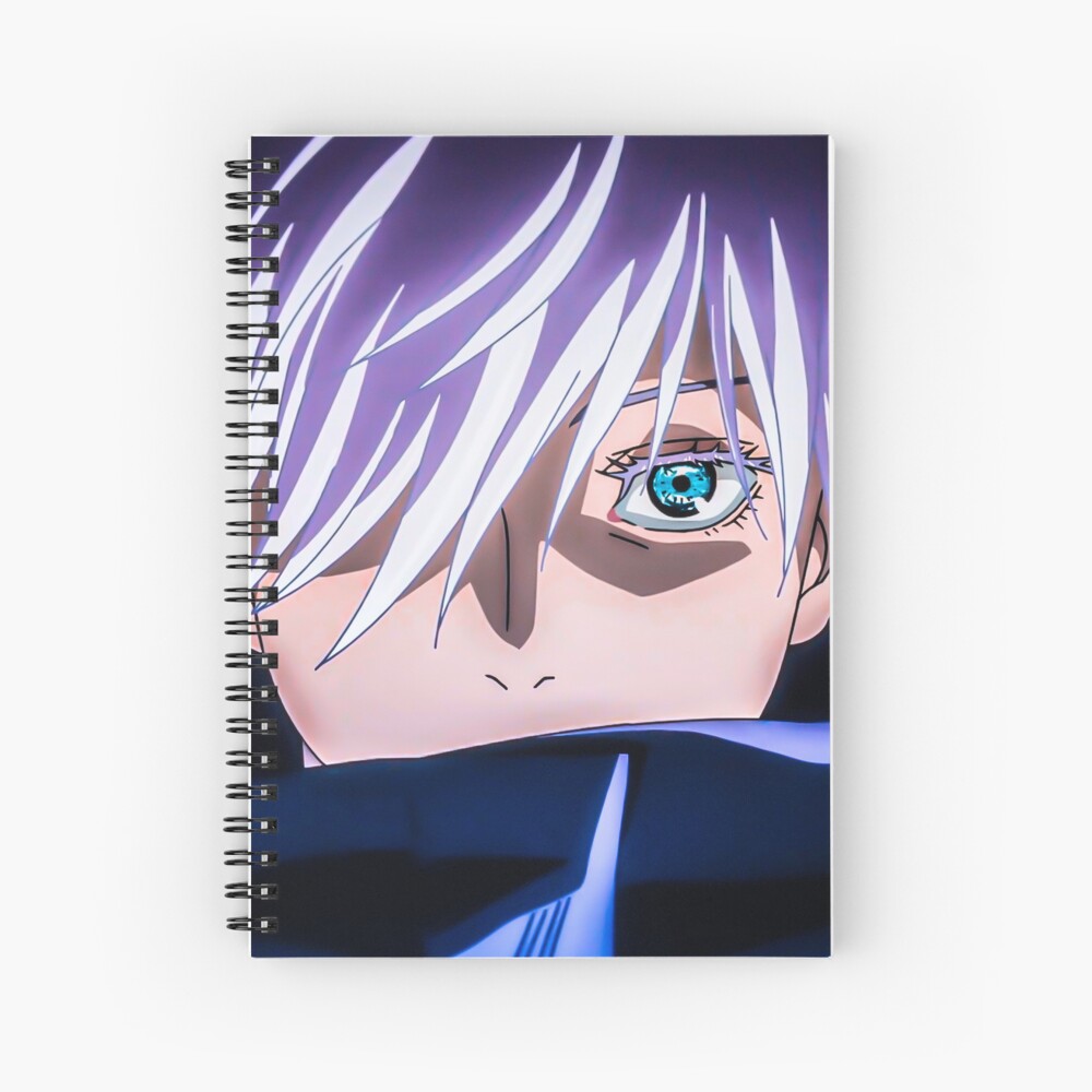 "Satoru Gojo - Jujutsu Kaisen" Spiral Notebook by Saghanime | Redbubble