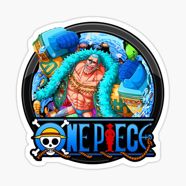 "ONE PIECE - FRANKY" Sticker for Sale by CIRCLERET | Redbubble