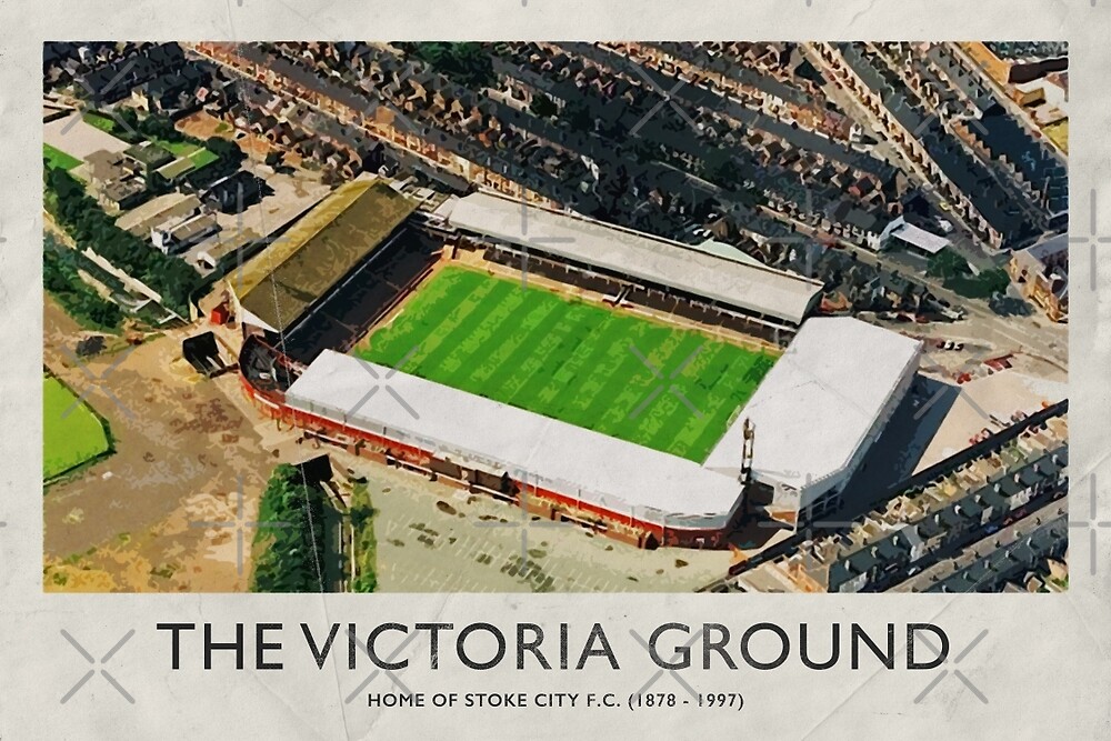 "Vintage Football Grounds - The Victoria Ground (Stoke City FC)" by ...