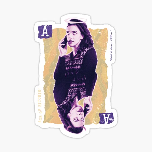 "Angel and Devil ace card" Sticker for Sale by Rob-Son | Redbubble