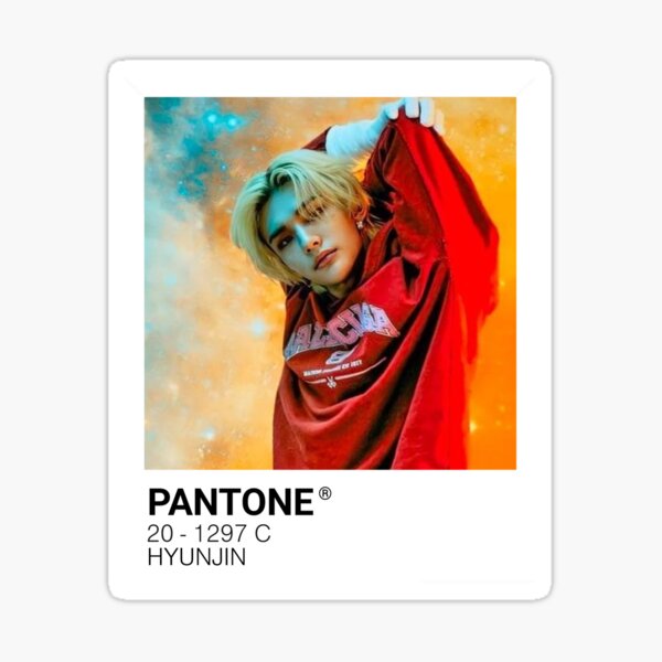 "hyunjin" Sticker for Sale by jvsmin | Redbubble