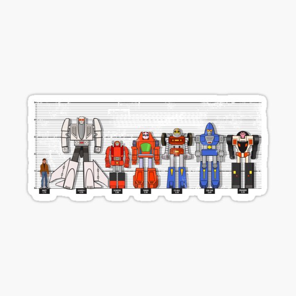 "Gobots" Sticker for Sale by elMete | Redbubble