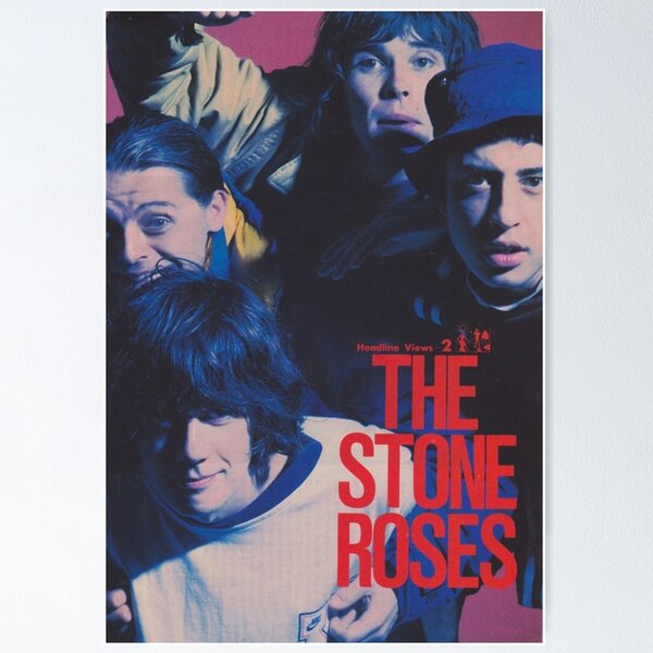 "Poster Vintage Stone Band" Poster for Sale by helenpoindexter | Redbubble