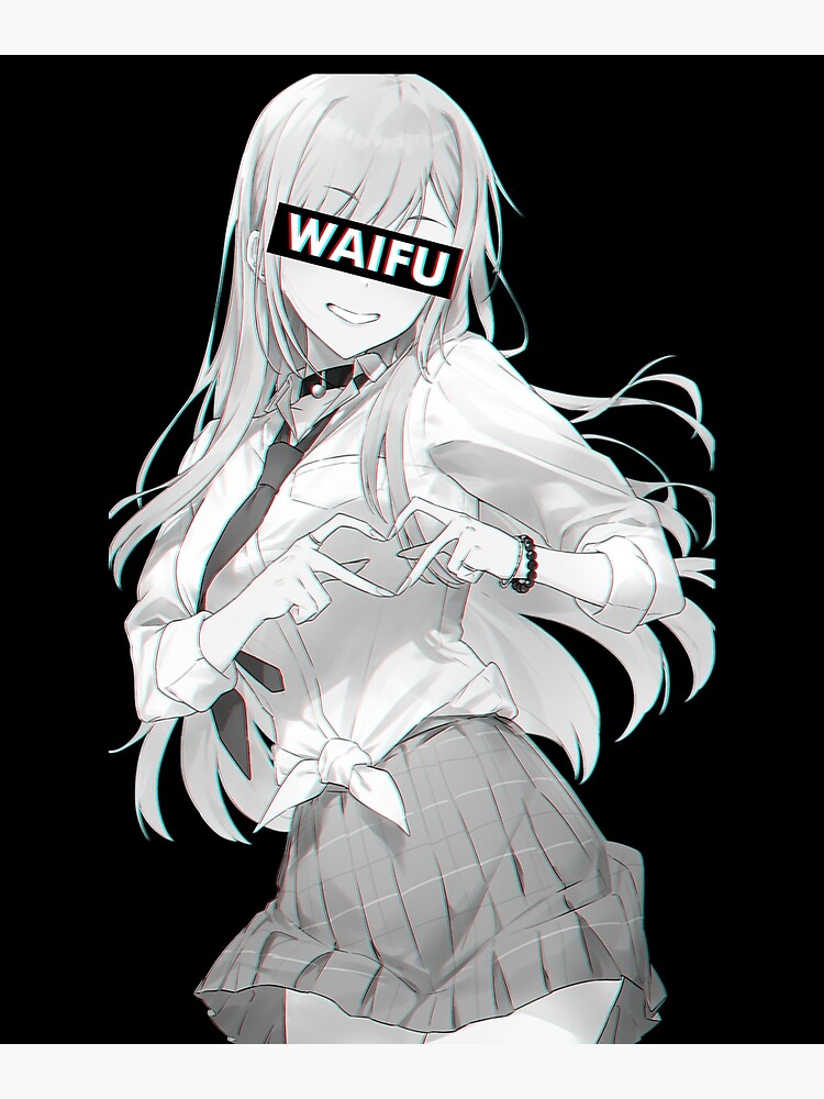 "Marin Kitagawa Kawaii Waifu Glitch" Art Print for Sale by GlitchArtzz ...