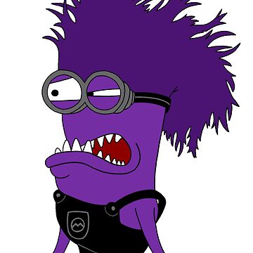 "Minion Angry" Sticker for Sale by Joanna-Asia | Redbubble