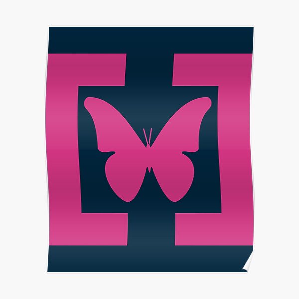 "Fallen Angels Butterfly (Psylocke Pink) " Poster for Sale by ...