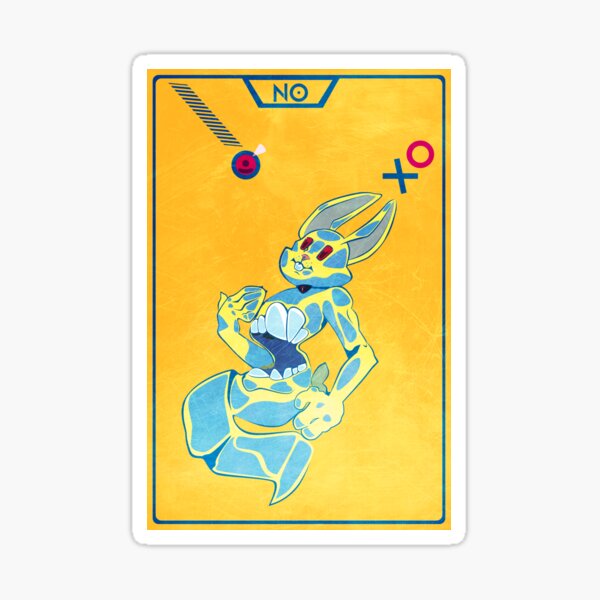 "No Luv" Sticker for Sale by MadGear | Redbubble