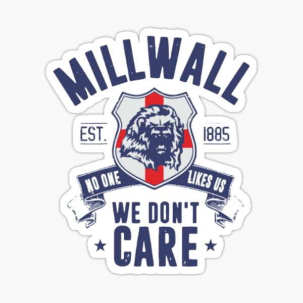 "MILLWALL FC" Sticker for Sale by DoraPace | Redbubble