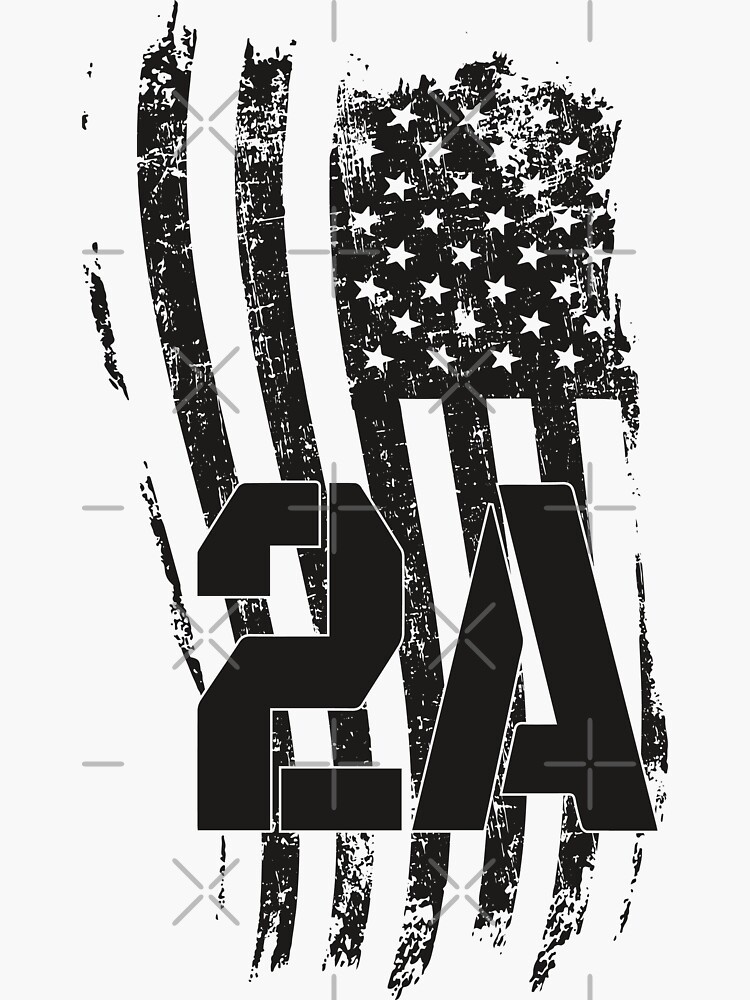 "2A Merchandise" Sticker for Sale by tplawrence | Redbubble