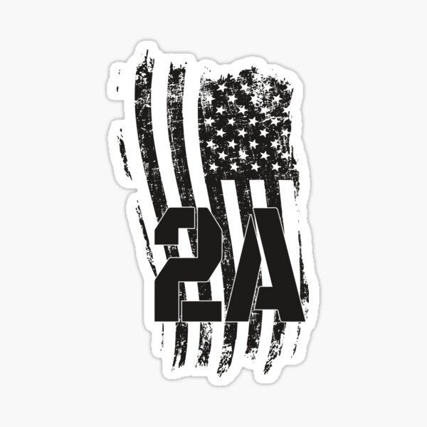 "2A Merchandise" Sticker for Sale by tplawrence | Redbubble