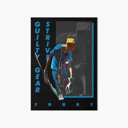 "GUILTY GEAR - FAUST" Art Board Print for Sale by RECBLACK | Redbubble