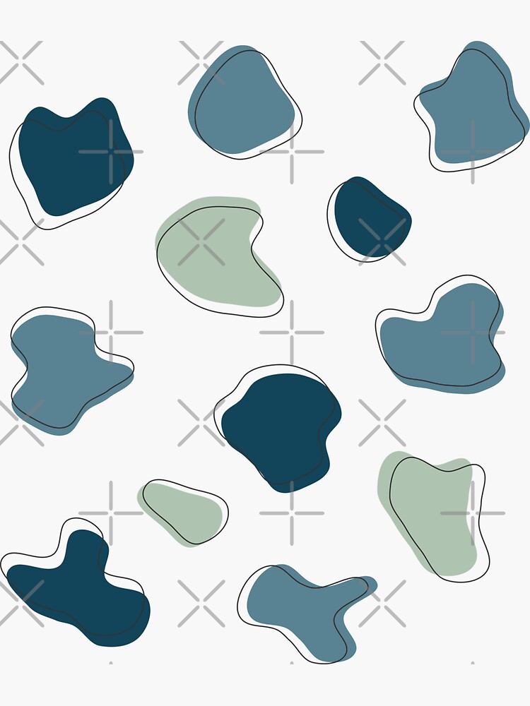 "Dark green cow pattern" Sticker for Sale by NSimplicity | Redbubble