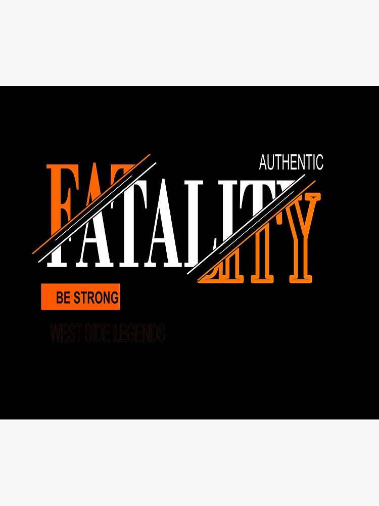 "Fatality Classic T-Shirt 2022." Sticker for Sale by Archelachy | Redbubble