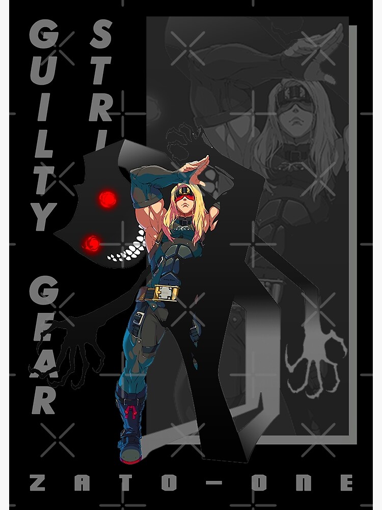 "GUILTY GEAR - ZATO-ONE" Poster for Sale by RECBLACK | Redbubble