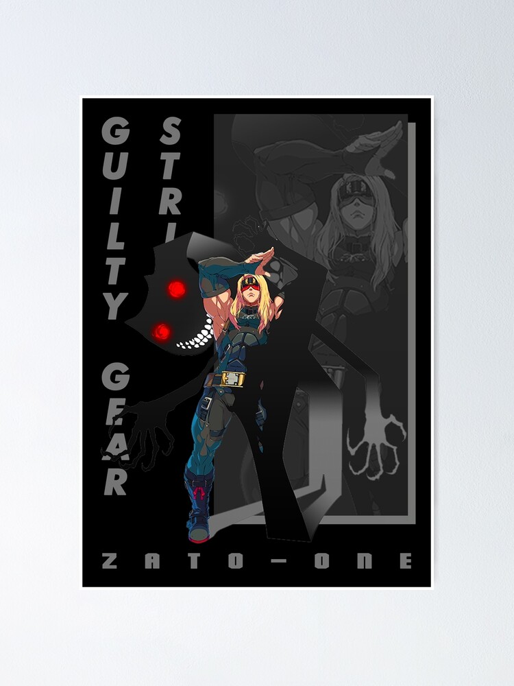 "GUILTY GEAR - ZATO-ONE" Poster for Sale by RECBLACK | Redbubble