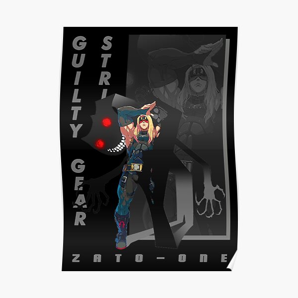 "GUILTY GEAR - ZATO-ONE" Poster for Sale by RECBLACK | Redbubble