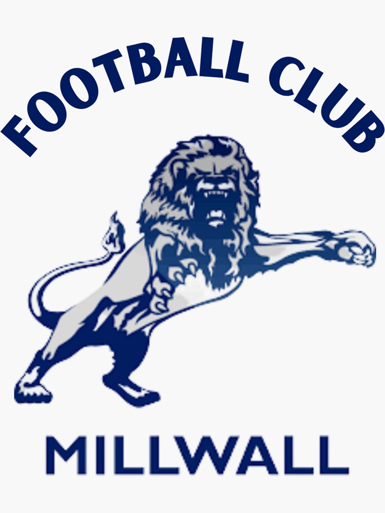 "Millwall " Sticker for Sale by DoraPace | Redbubble
