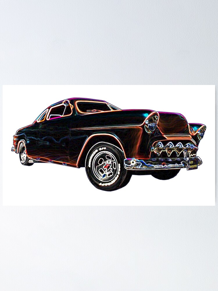 "Hot Rod" Poster for Sale by AutoAwesome | Redbubble