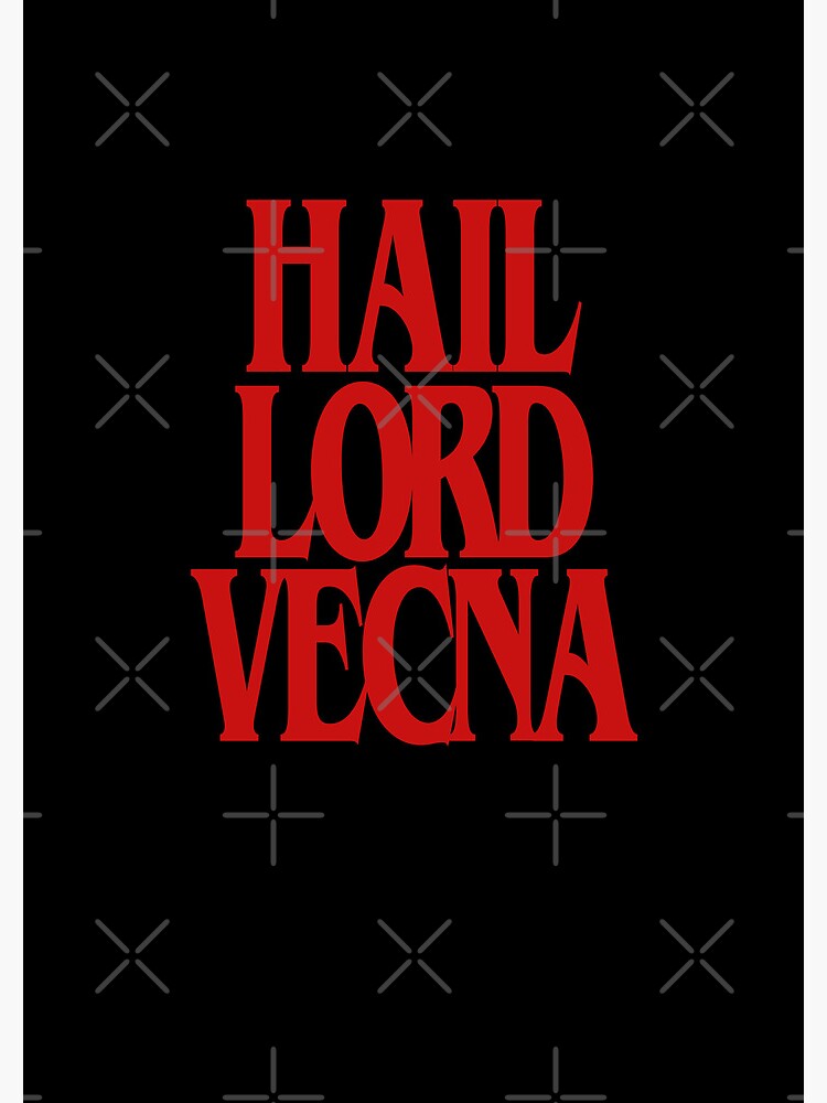 "Stranger Things - Hail Lord Vecna, Eddie Munson" Spiral Notebook for ...