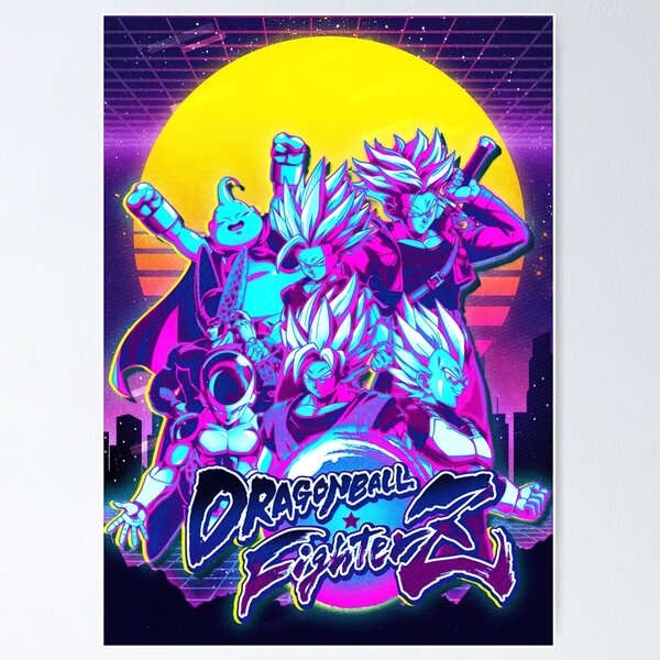 "DRAGON BALL Z FIGHTER" Poster for Sale by DanielNowicki | Redbubble