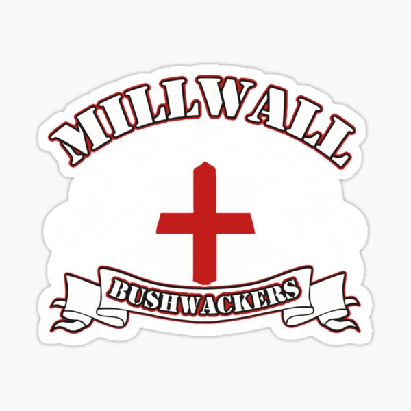 "Millwall Bushwackers " Sticker for Sale by DoraPace | Redbubble