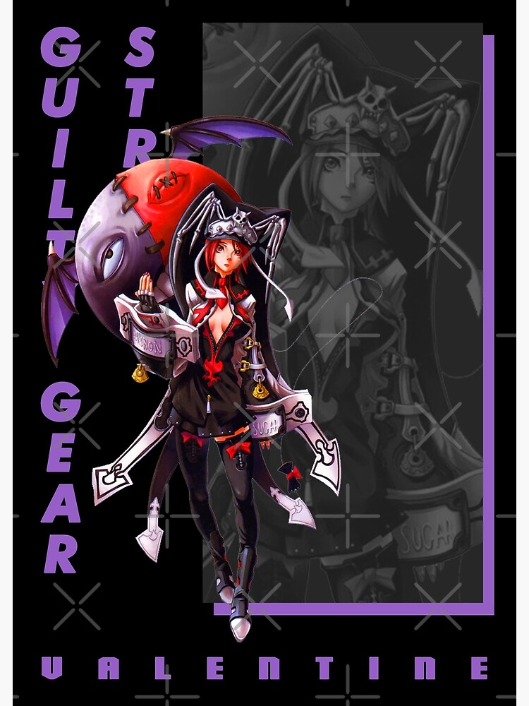 "GUILTY GEAR - VALENTINE" Poster for Sale by RECBLACK | Redbubble