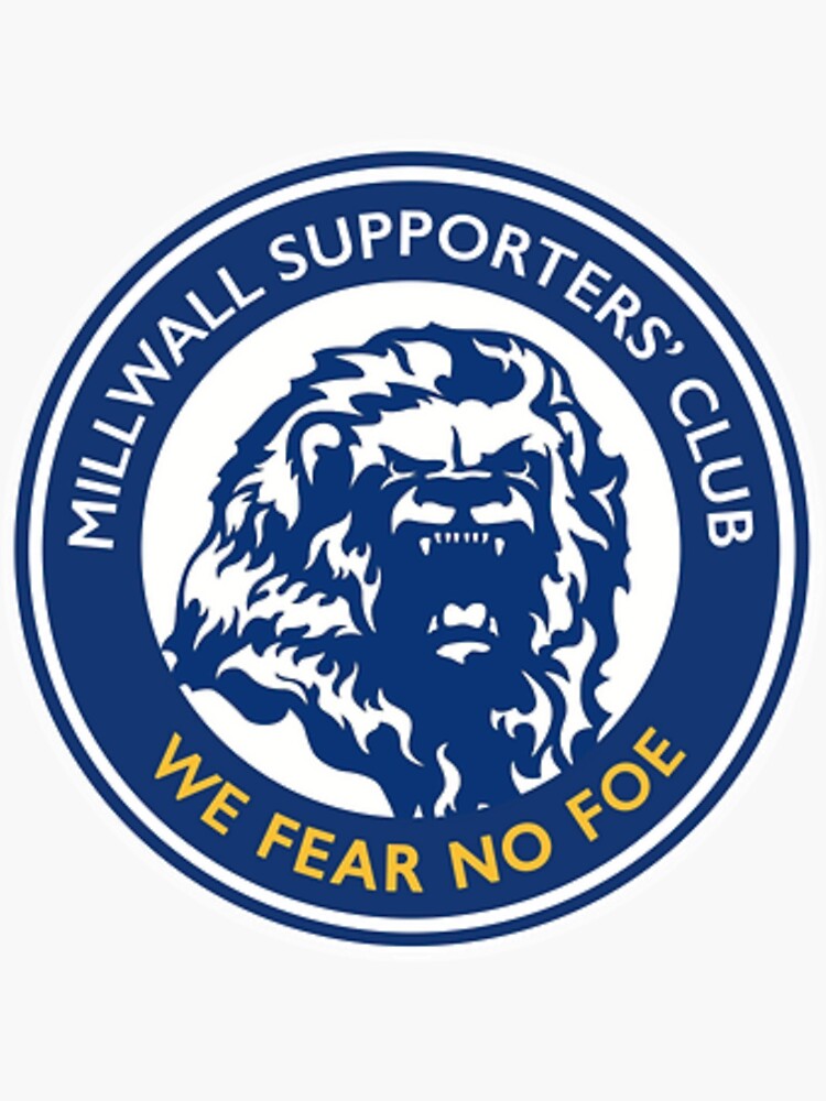 "Millwall Football Club " Sticker for Sale by DoraPace | Redbubble