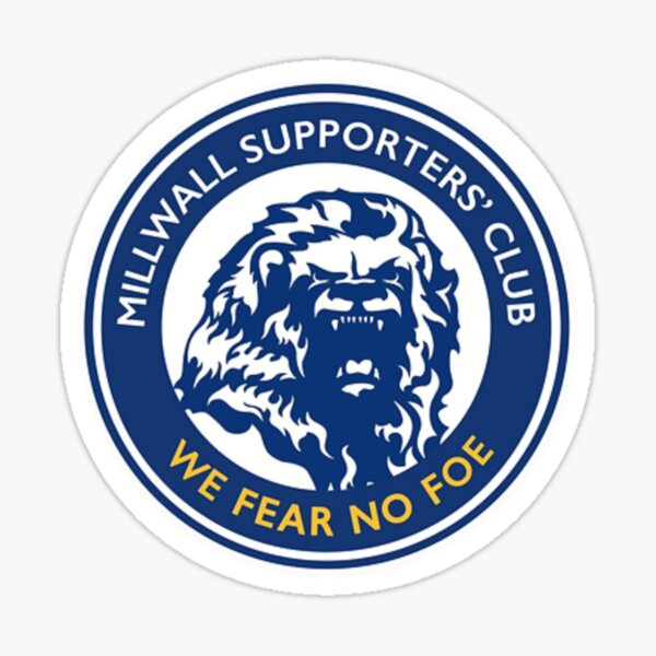 "Millwall Football Club " Sticker for Sale by DoraPace | Redbubble