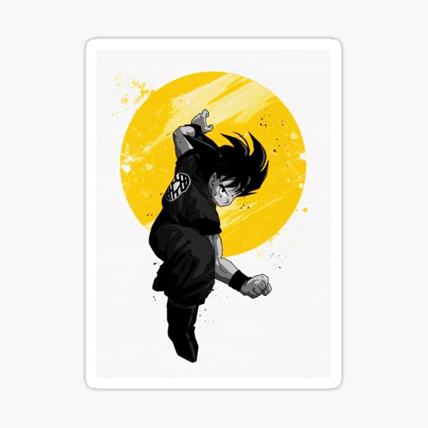 "son goku" Sticker for Sale by DanielNowicki | Redbubble