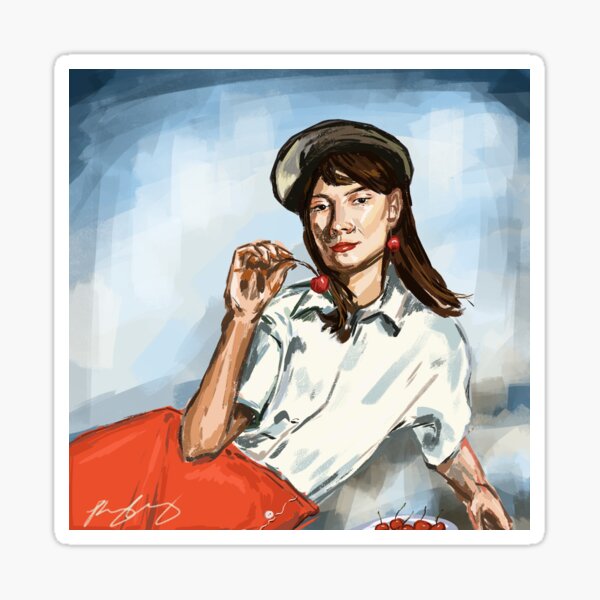 "faye" Sticker for Sale by wruby | Redbubble