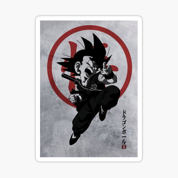"son goku" Sticker for Sale by KalebVidal39 | Redbubble