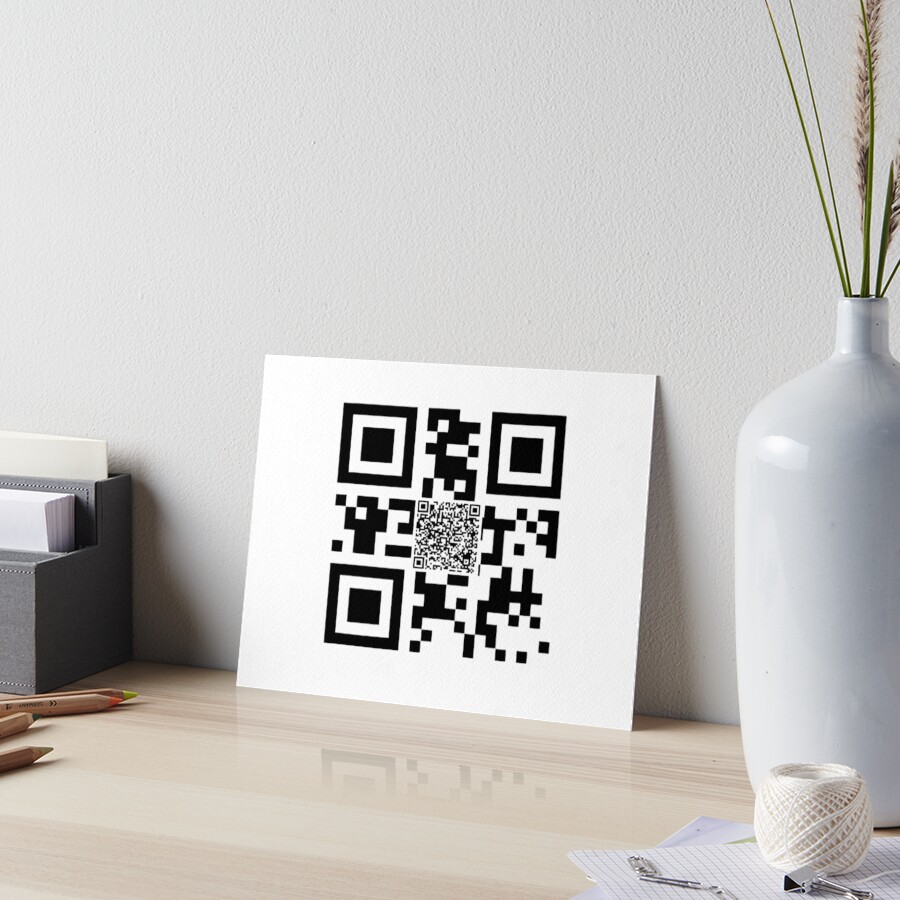 "qr code" Art Board Print for Sale by boutiquati | Redbubble