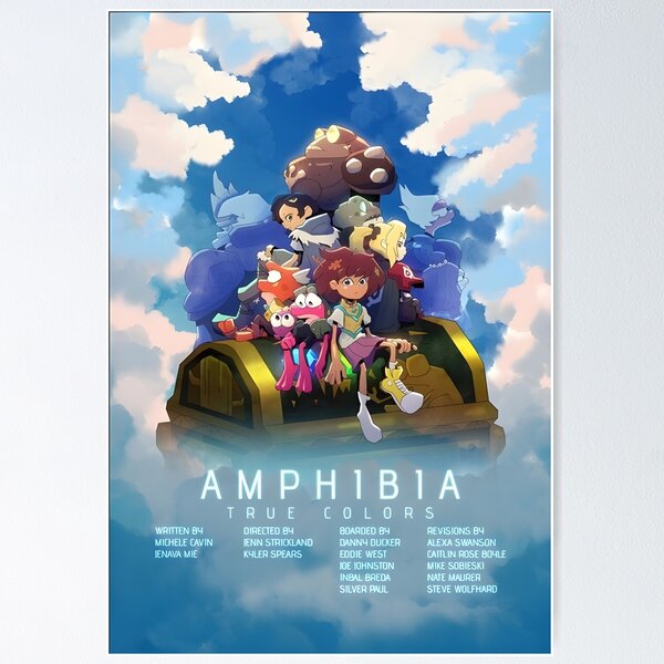 "True Colors Amphibia" Poster for Sale by snowivan | Redbubble