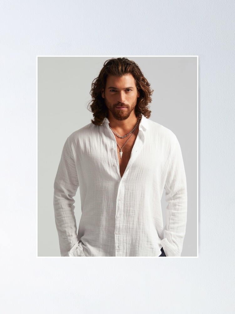 "Can Yaman" Poster for Sale by Dragon20yt | Redbubble