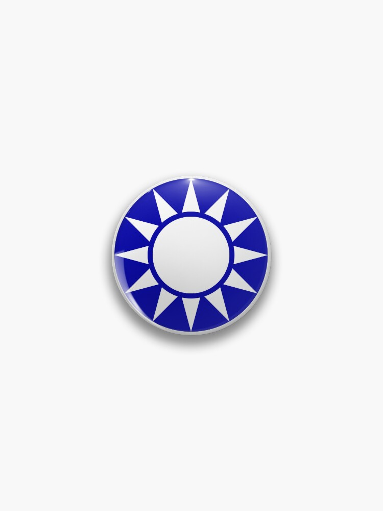 "Kuomintang Emblem" Pin for Sale by chiangkaishek | Redbubble