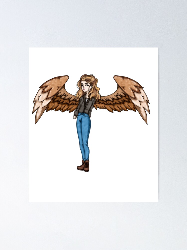 "Maximum Ride with Wings" Poster for Sale by EvanWalsh2 | Redbubble