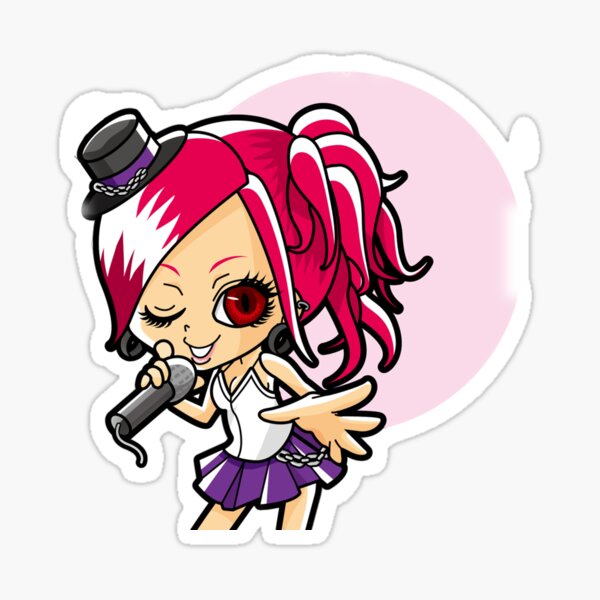 " Rock Band Girl Singer" Sticker for Sale by JustCoolShop | Redbubble